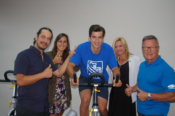 Les athlètes Dominique Maltais et Pierre Harvey seront sur place ...